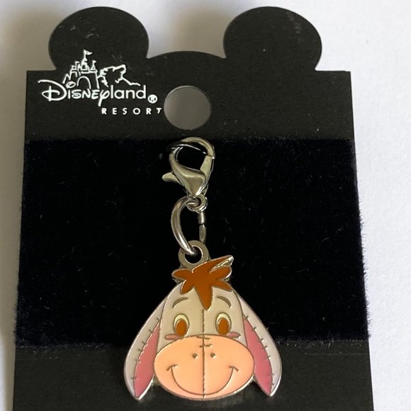 Disney | Jewelry | Disney Eeyore Charm Clip On Zipper Pull Vintage For ...